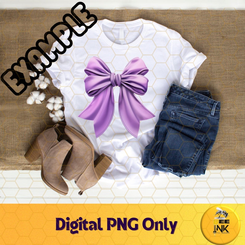 Purple Coquette Bow | Purple Coquette Bows PNG | Purple Bow Clipart ...