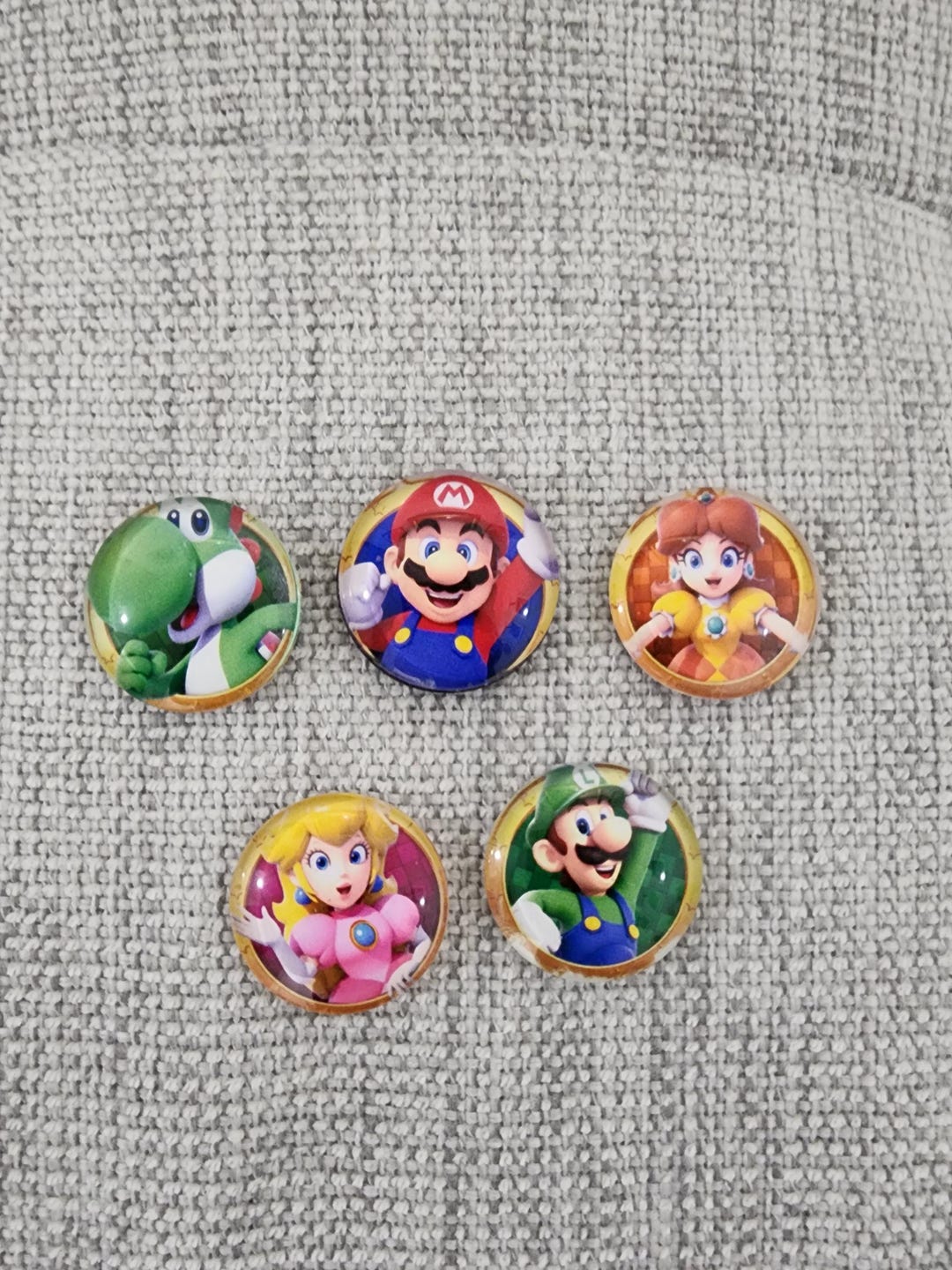 Super Mario Magnets, Mario Bros, Luigi, Princess Peach, Yoshi ...