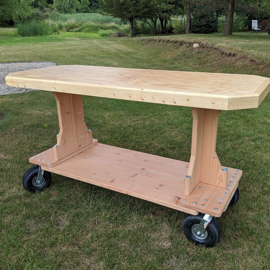 Rolling Bar Pub Gathering Cocktail BBQ Table ***free Shipping*** - Etsy