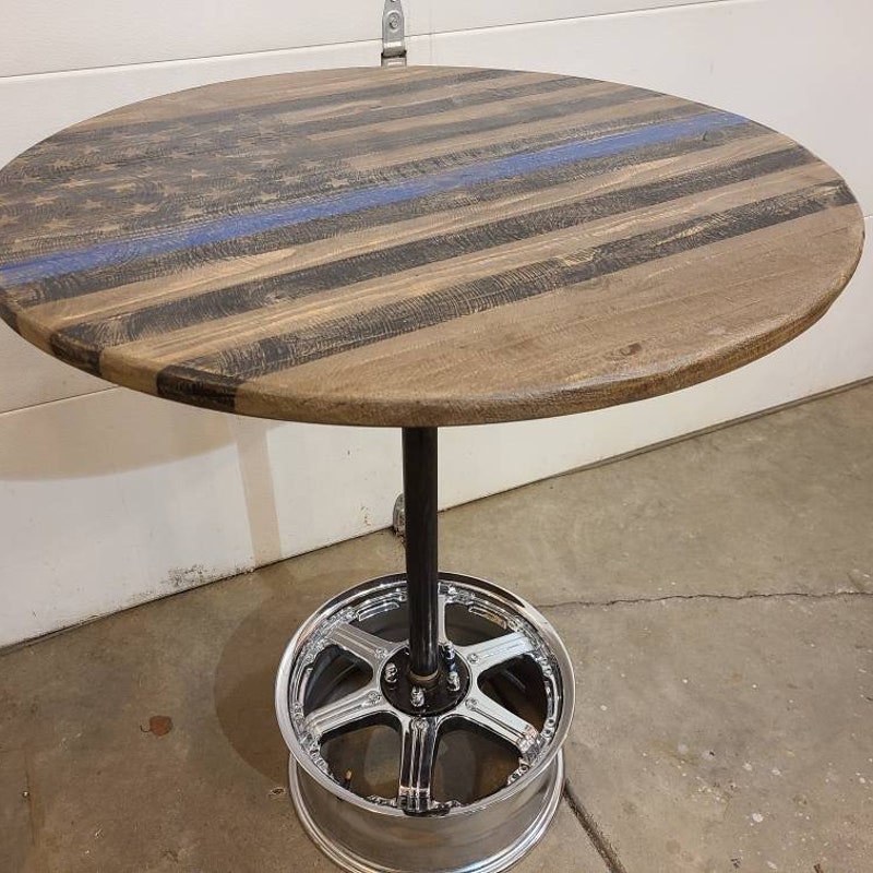 Industrial Pub Table - Etsy