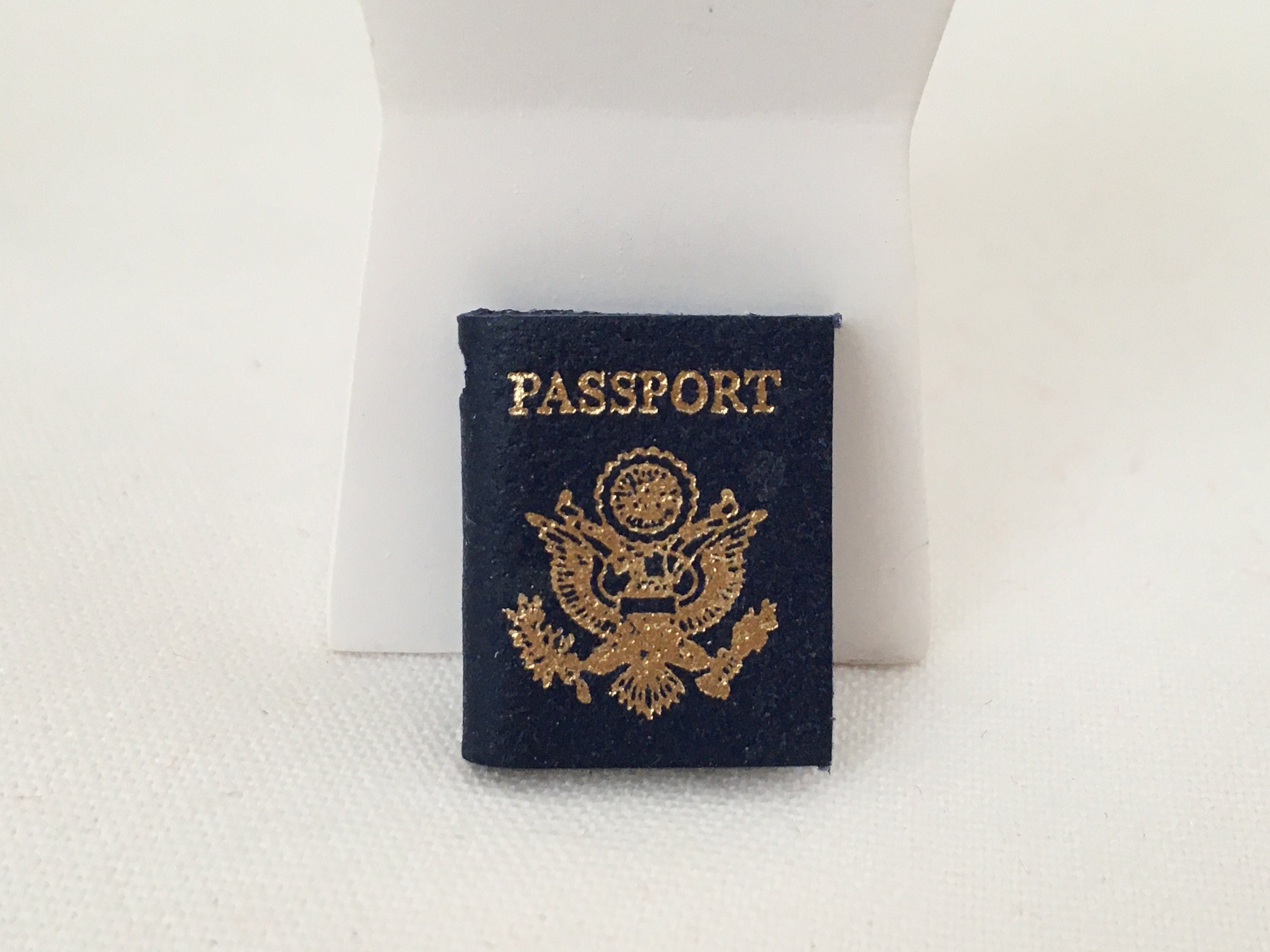 Dollhouse Miniature Passport Document Travel Airport | Etsy