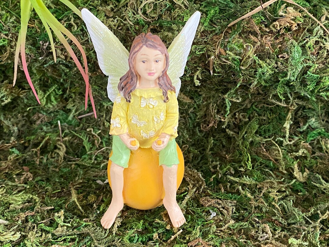 Fairy ~ Hopping Fairy ~ Lisa ~ Fiddlehead ~ Fairy Garden ~ Fairy House ...