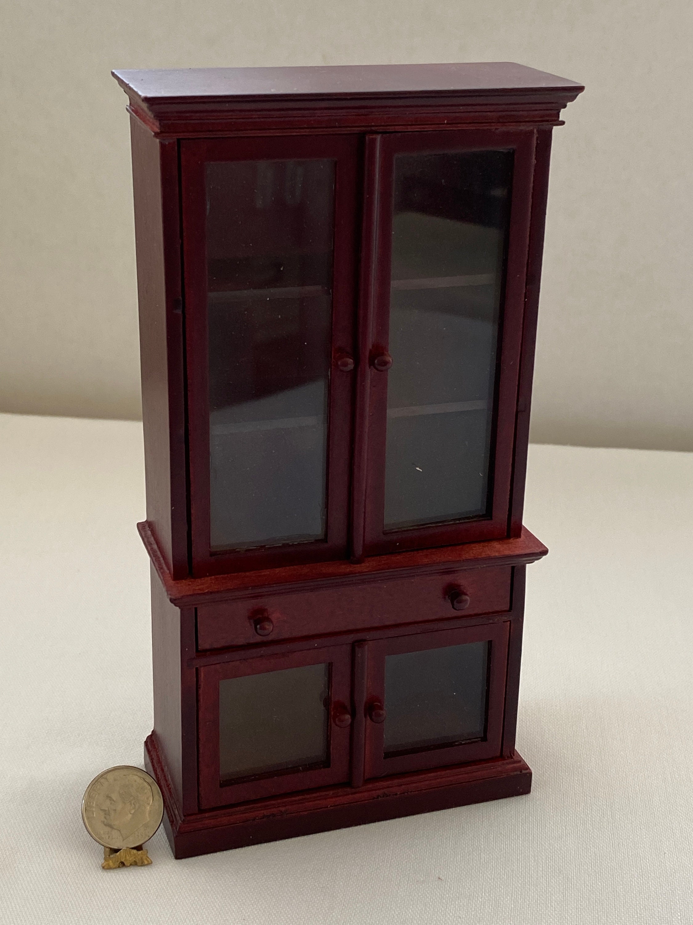 Dollhouse Miniature Bookcase Bookshelves Library Den | Etsy