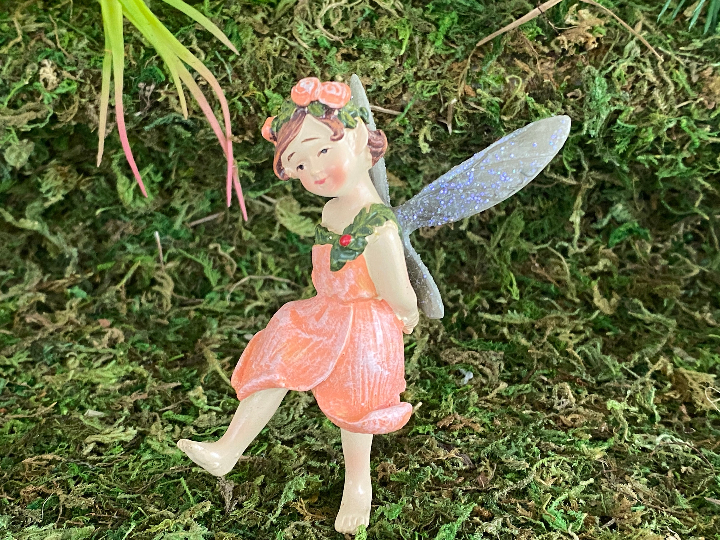 Fairy Honey Rose Fairy Fiddlehead Fairy Garden Fairy | Etsy