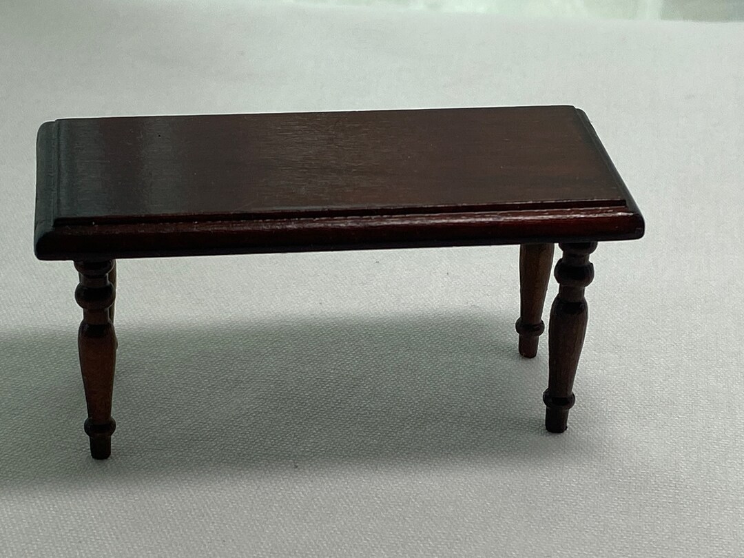 Dollhouse Miniature Coffee Table ~ Living Room ~ Den ~ Family Room ~ 1 ...