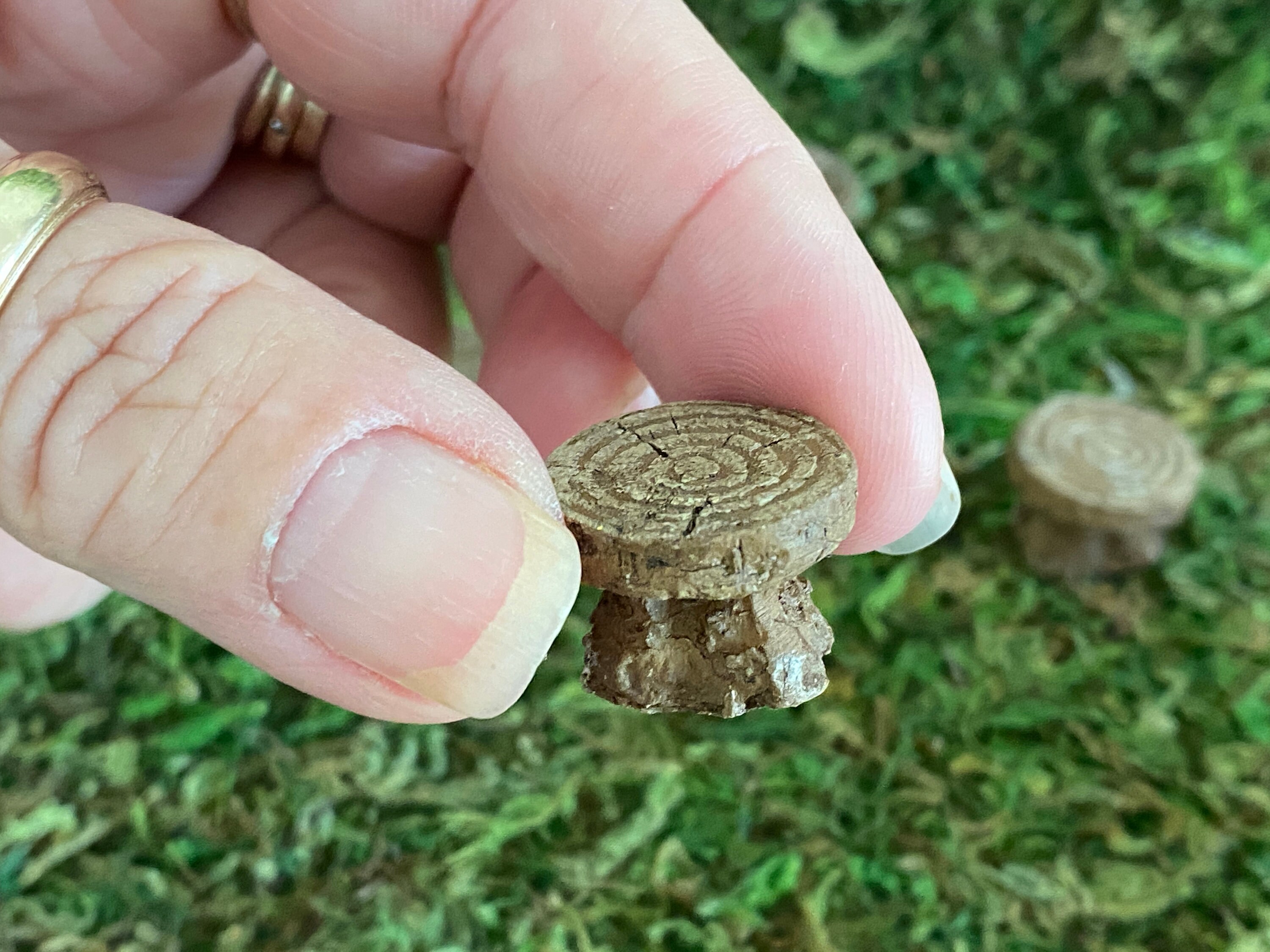 Miniature Log Table & Stools Fairy Garden Fairy House | Etsy
