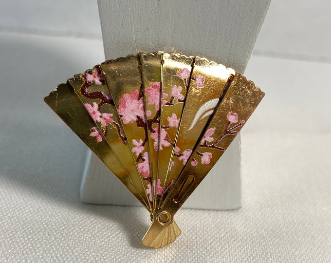 Dollhouse Miniature Fan ~ Hand Held Fan ~ Asian Fan ~ Decorative Fan ...