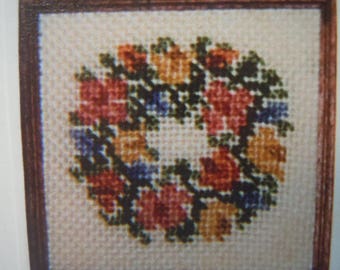 Petit Point Rose - Etsy