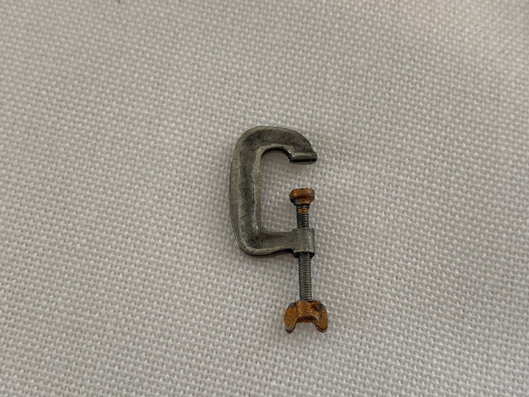 Dollhouse Miniature C-clamp Sir Thomas Thumb Garage Shed Artisan 1:12 ...