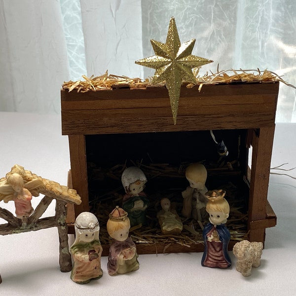 Miniature Nativity - Etsy