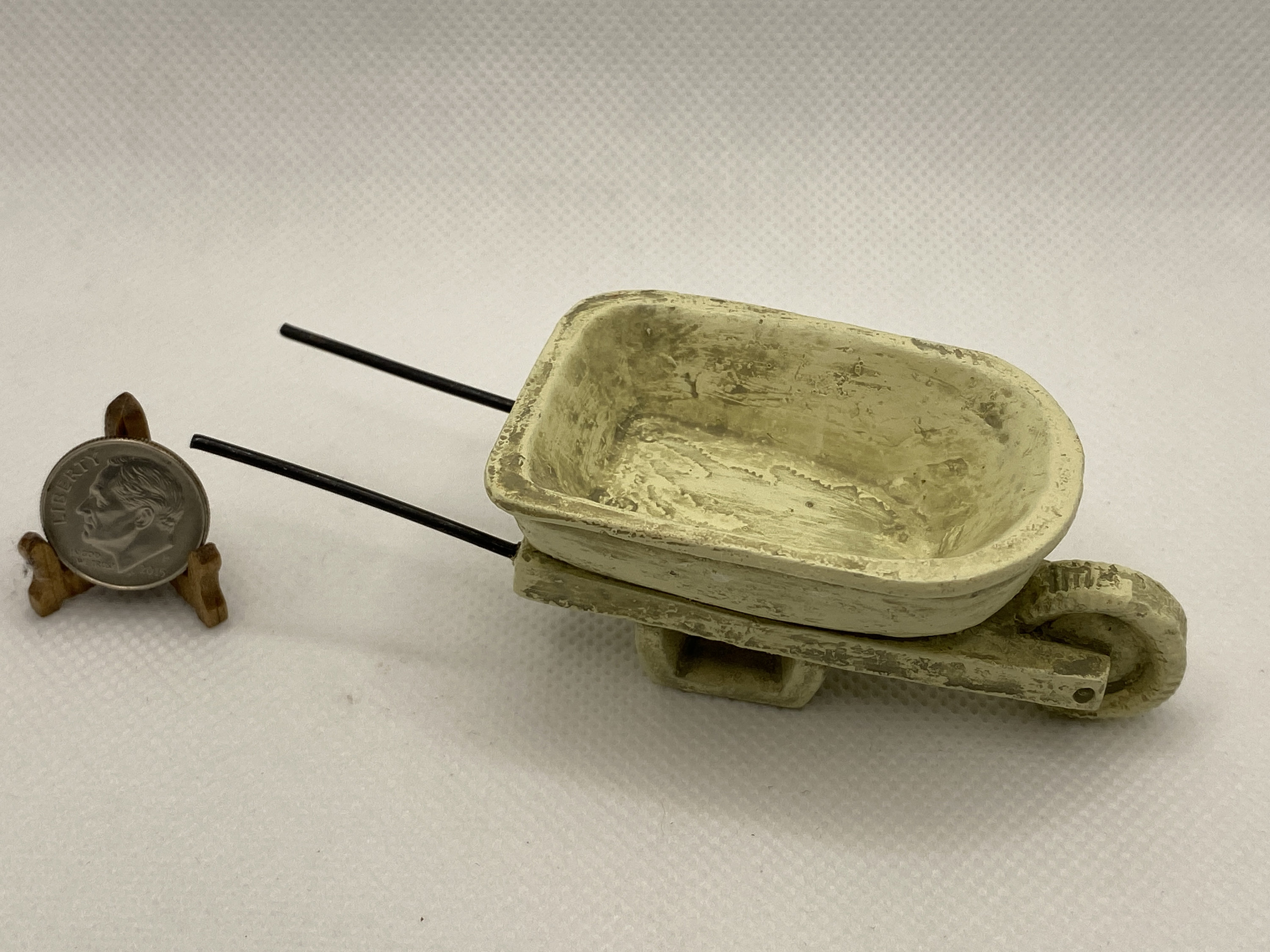 Miniature Wheelbarrow Cart Garden Cart Shed Back Yard | Etsy