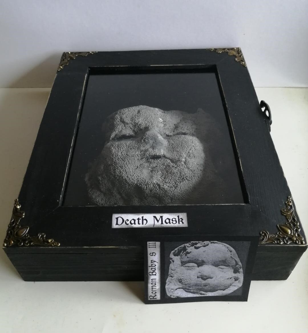Masque de mort boîte dart mort face rituel après décès | Etsy