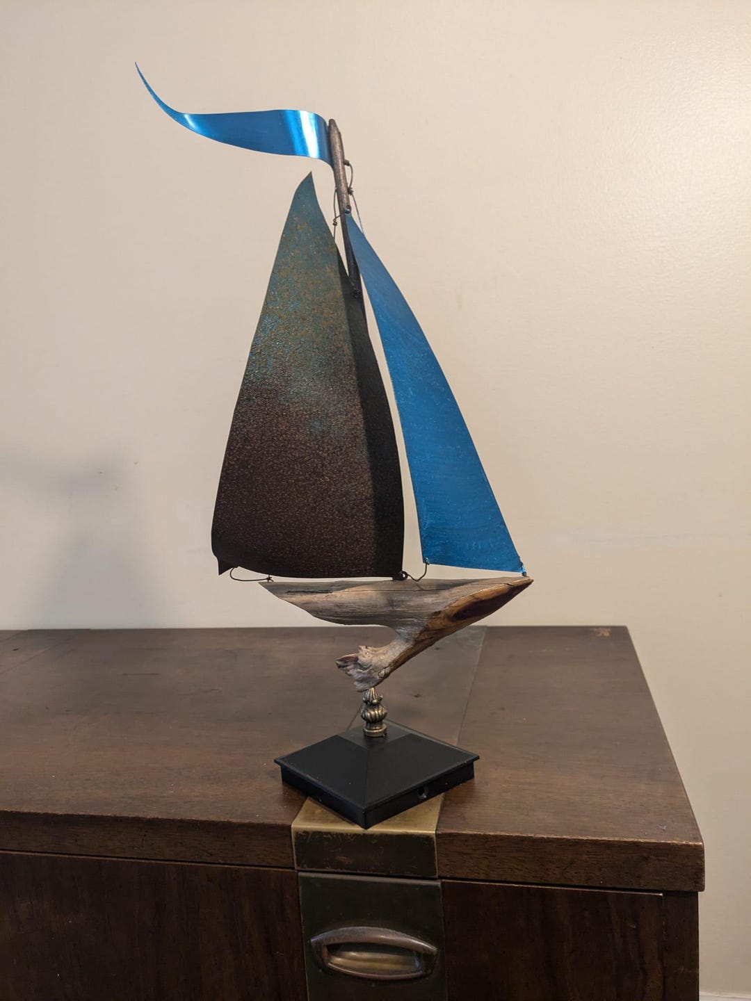 Sailboat for the Mailbox – Driftwood Sailboat | Handmade Coastal Decor ...