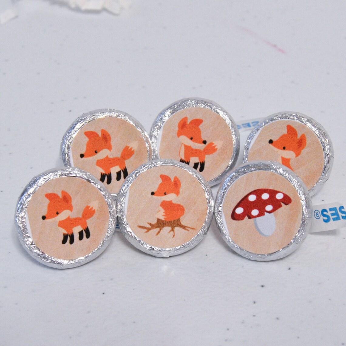 Fox Theme Party Fox First Birthday Party Favors Fox Party - Etsy