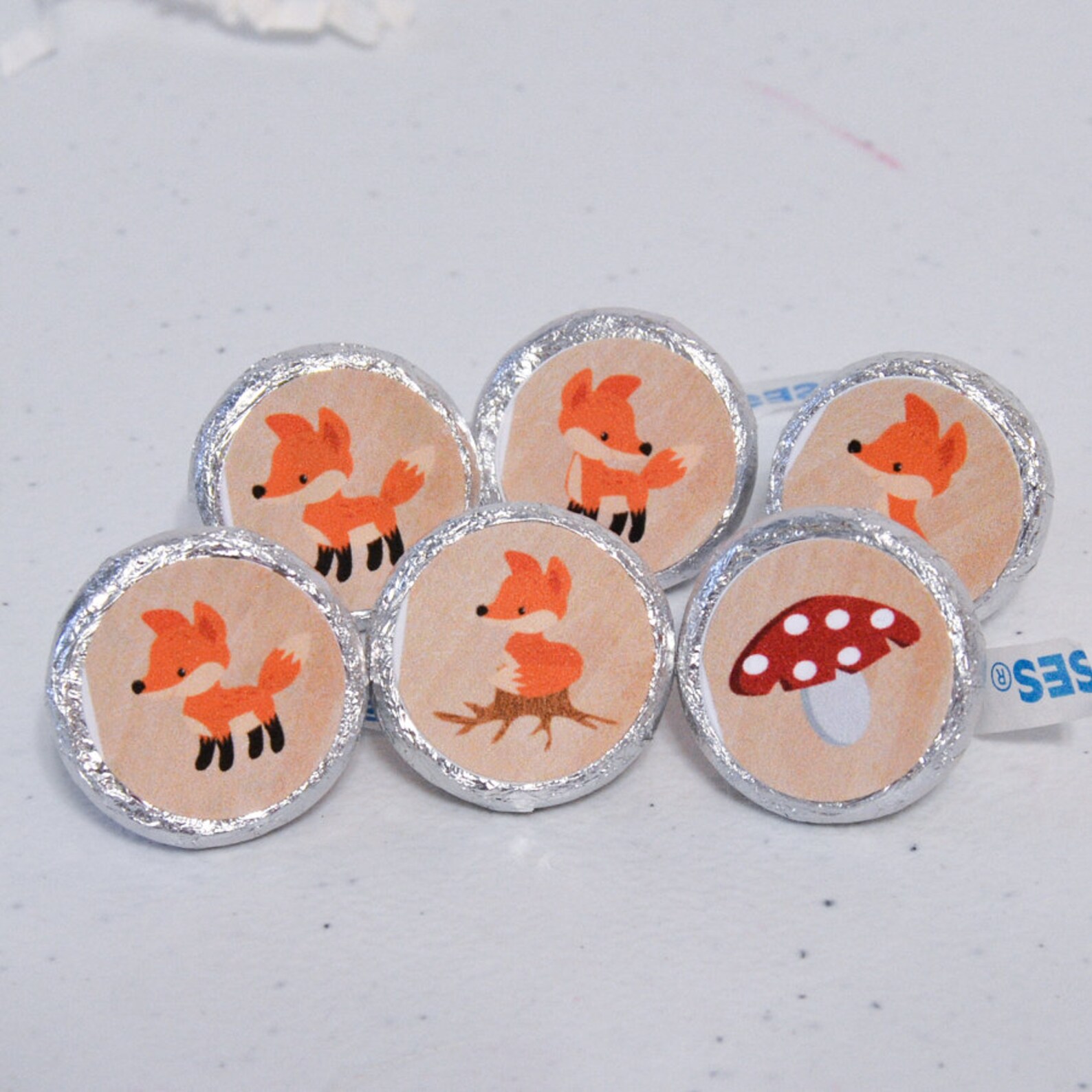 Fox Theme Party Fox First Birthday Party Favors Fox Party - Etsy