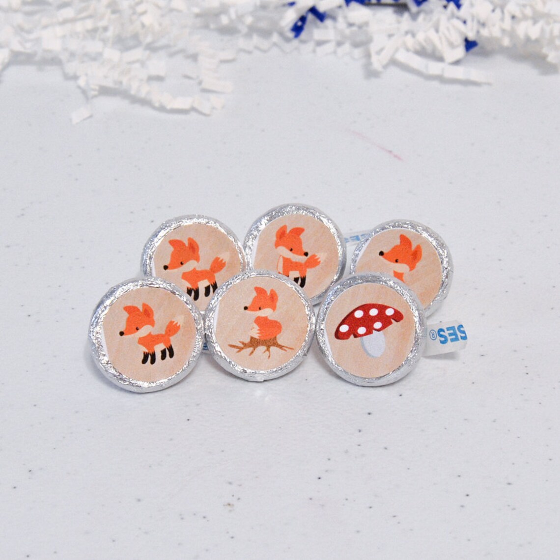 Fox Theme Party Fox First Birthday Party Favors Fox Party - Etsy