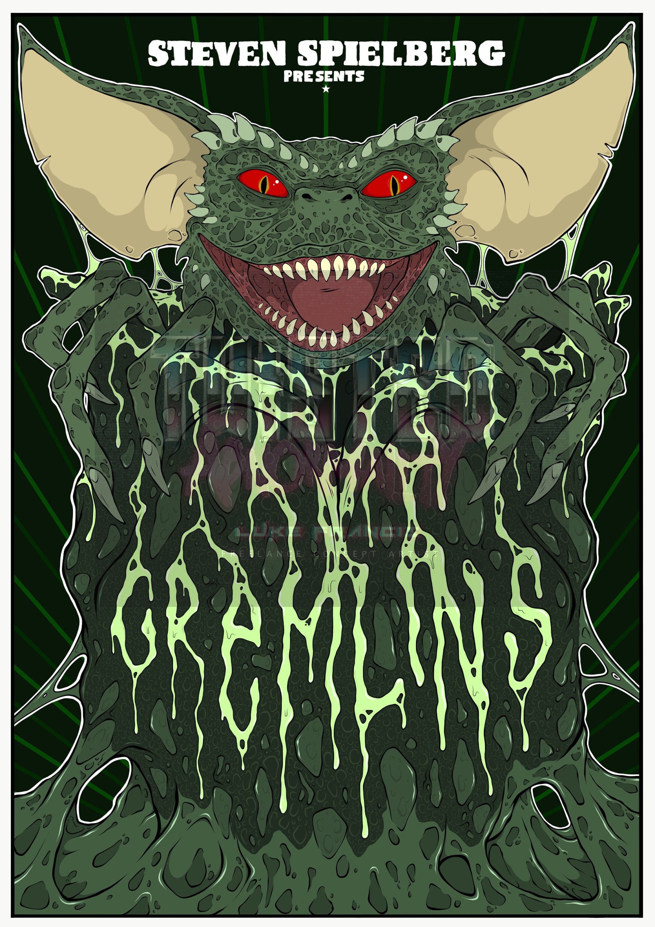 Gremlins A3 Print - Etsy