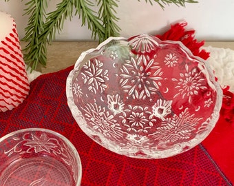 Snowflake Candy Dish | Etsy