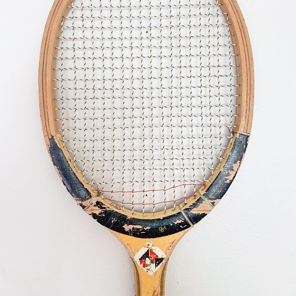 Wooden Tennis Racket - Etsy