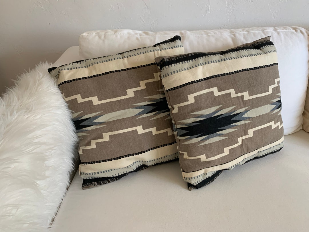 Vintage Southwestern Throw Pillows (set of 2) – Boho Couch Pillows ...