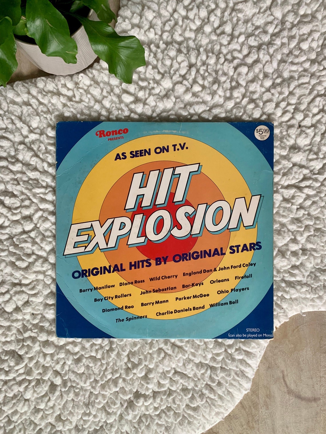 Vintage 1970s Hit Explosion Album Vinyl Record 1970s Music | Etsy