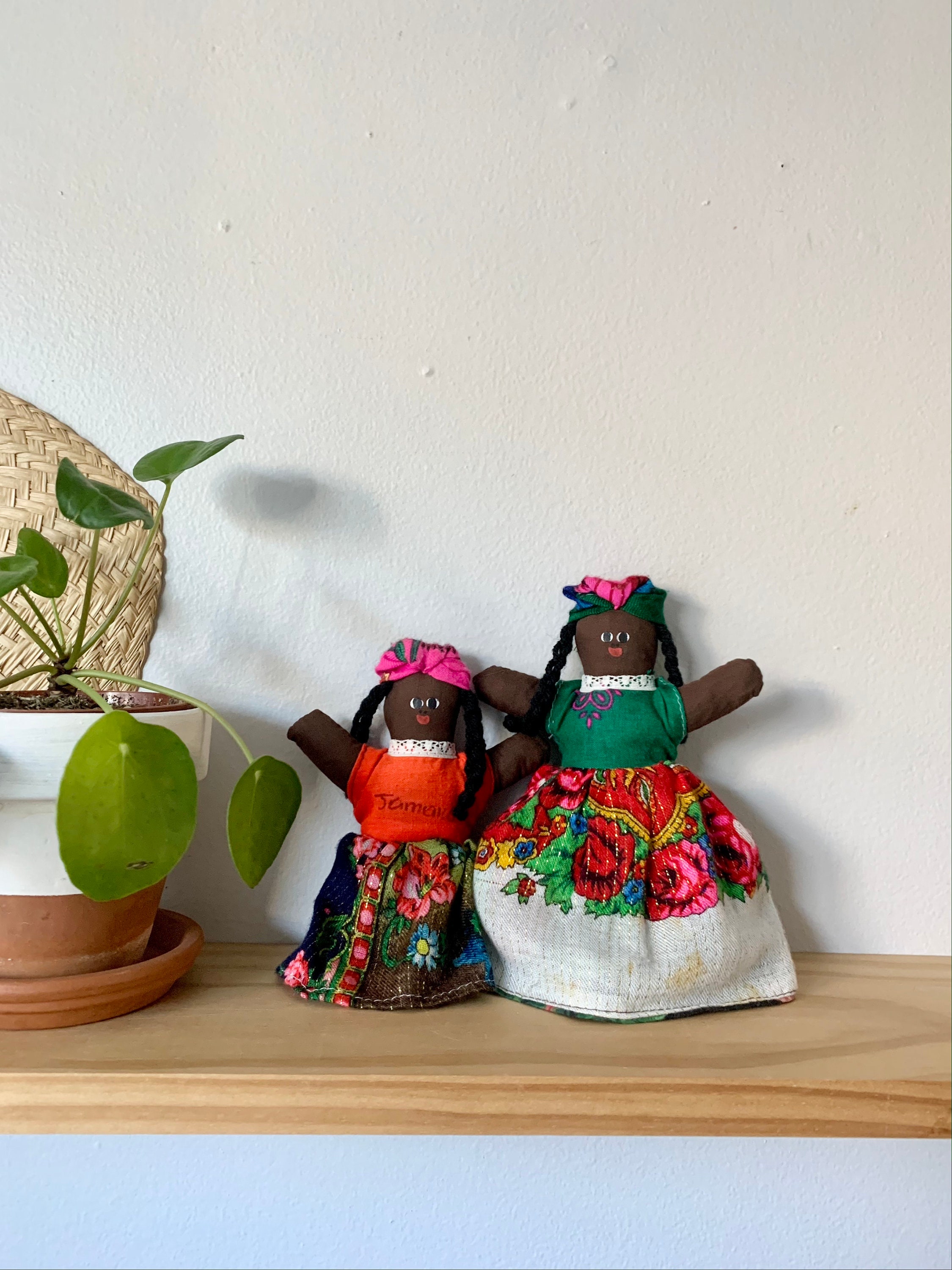 Vintage Jamaican Cloth Dolls Reversible Rag Dolls Handmade - Etsy