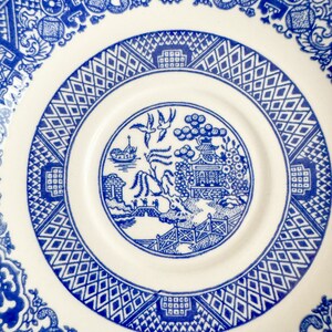 Vintage Blue and White Chinoiserie Plates – Wall Plates, Traditional ...