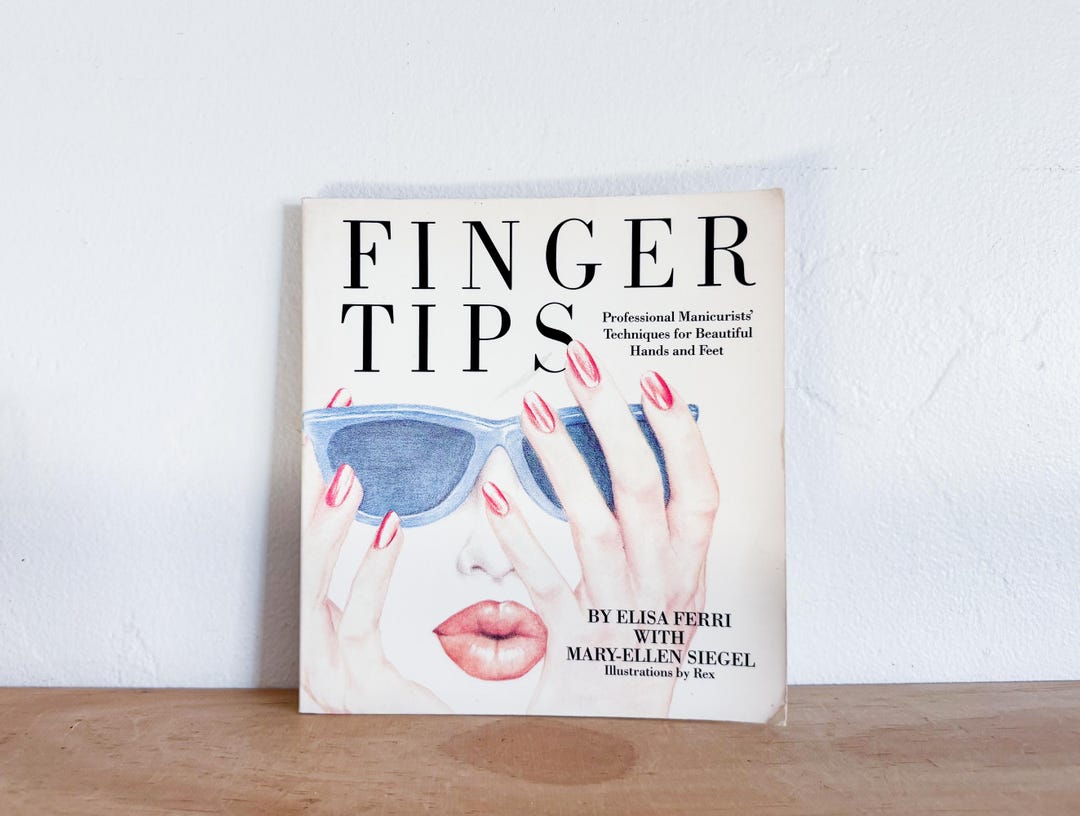 1980s Finger Tips Manicurist Book | Gift for Nail Artist, Nail ...