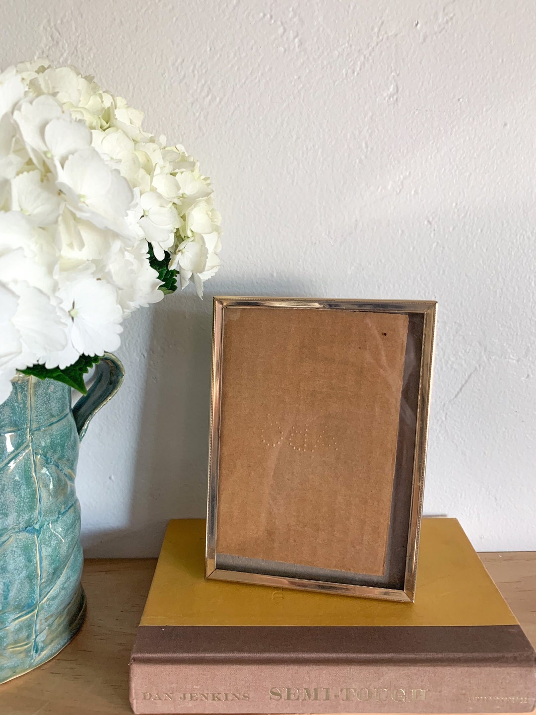 Vintage Brass Frame 5x7 – Simple Brass Frame, Gold Picture Frame - Etsy