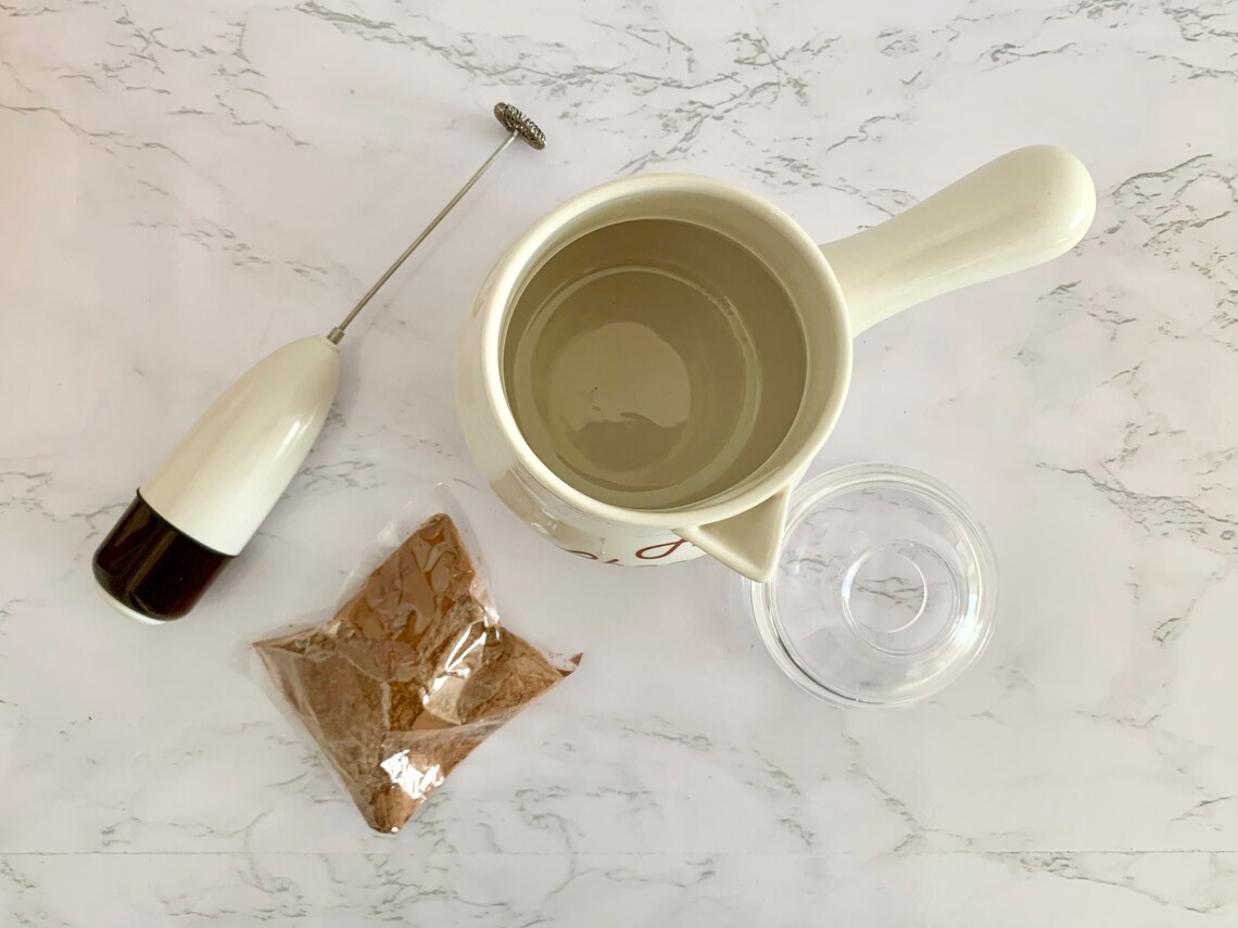Vintage Hot Chocolate Set Hot Cocoa Pot and Frother Set - Etsy