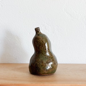 Vintage Ceramic Pottery Pear Sculpture – Pear Figurine, Fruit Decor ...