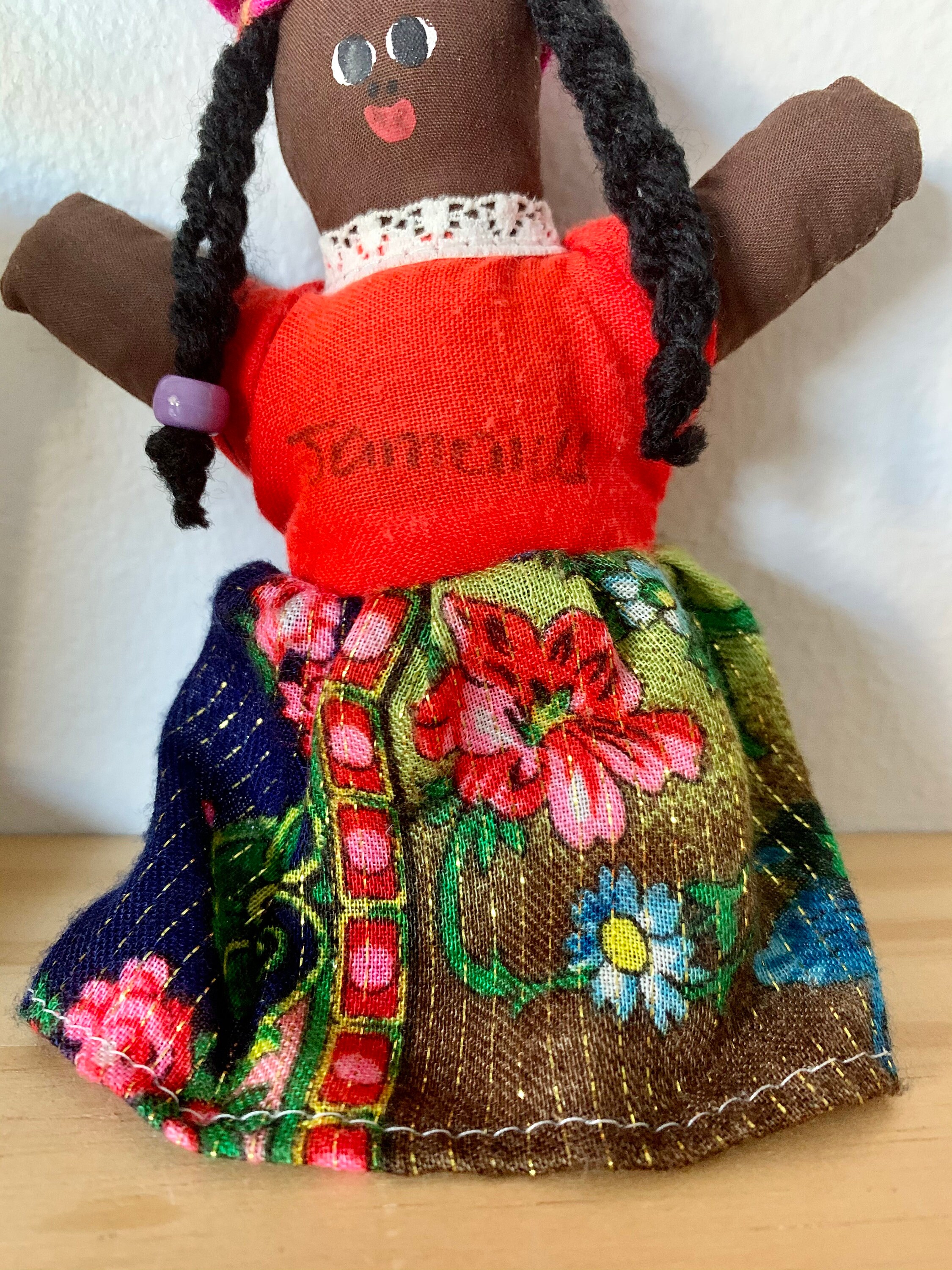 Vintage Jamaican Cloth Dolls Reversible Rag Dolls Handmade - Etsy