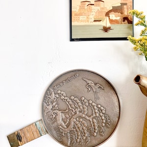 Antique Japanese Bronze Kagami Mirror – Geisha Mirror, Cranes - Etsy