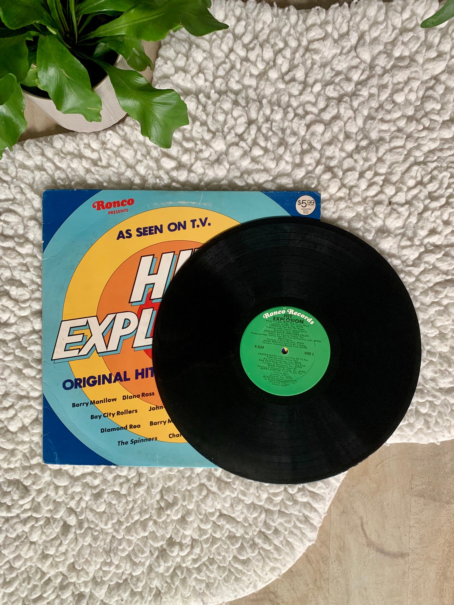 Vintage 1970s Hit Explosion Album Vinyl Record 1970s Music | Etsy