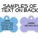 I'm Lost Dog Tag, Double-sided Pet ID Badge, Choose Your Color, Unique ...