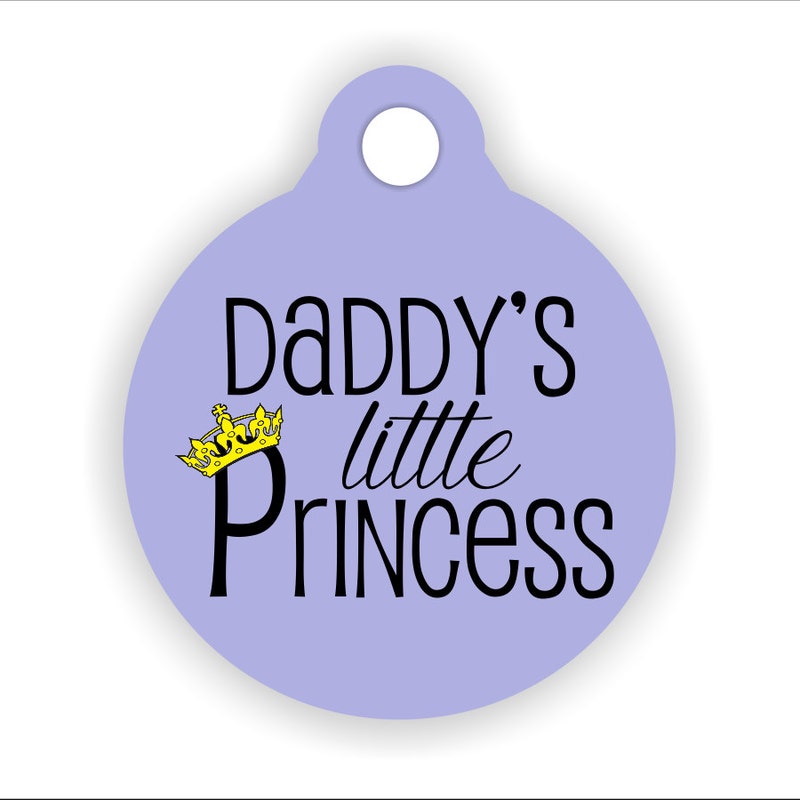 Princess Dog Tag - Etsy