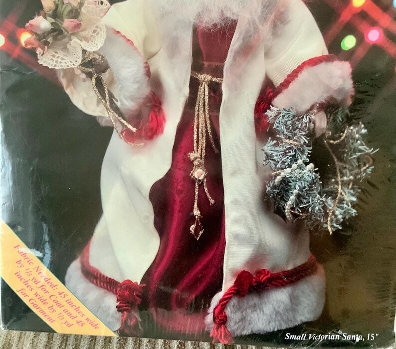 Victorian Santa Kit Father Christmas Vintage Mangelsen’s - Etsy