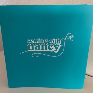 Sewing With Nancy Binder and Booklets - Etsy
