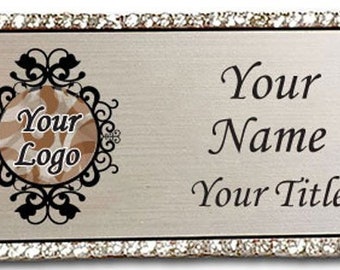 Bling Name Badge | Etsy