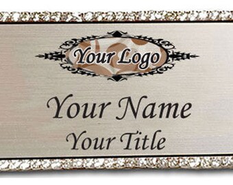 Bling Name Badge | Etsy