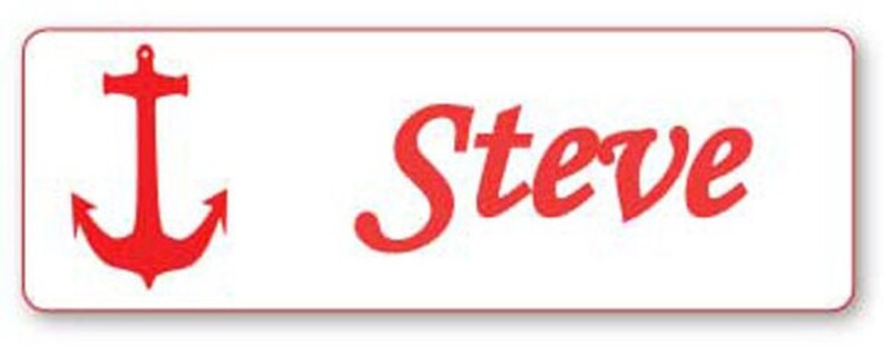 STEVE From STRANGER Things Scoops AHOY Magnetic Name Badge & | Etsy