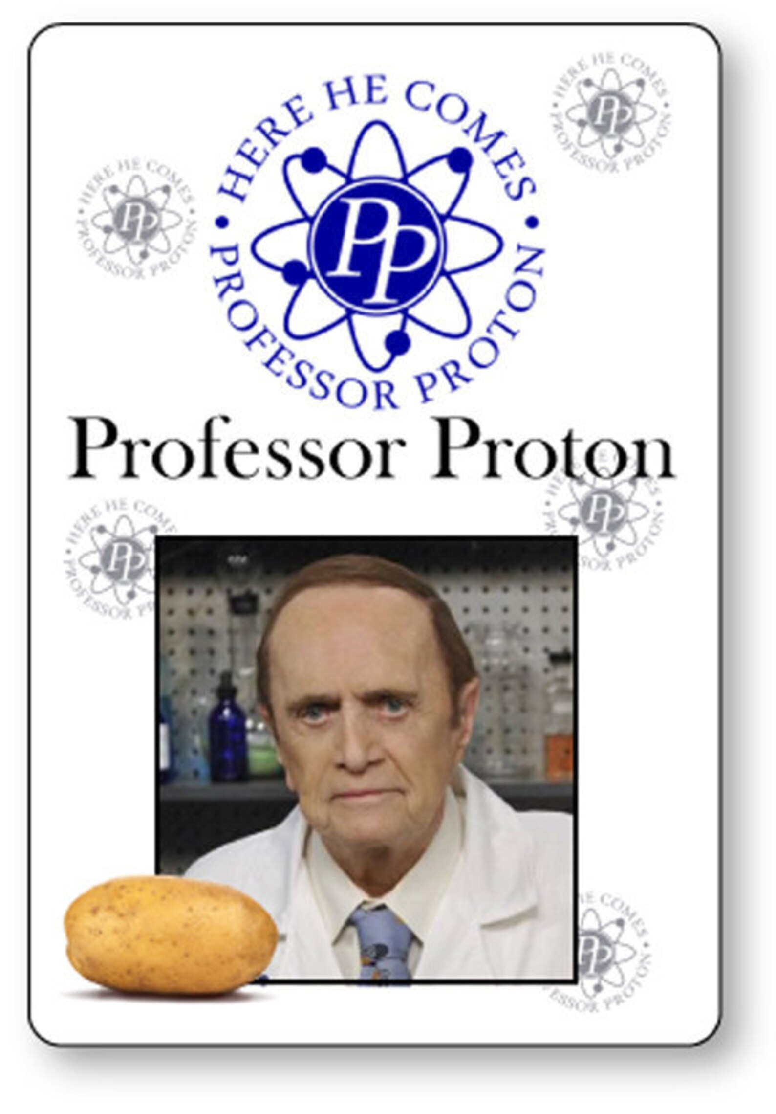 PROFESSOR PROTON From the Big Bang Theory Name Badge With - Etsy