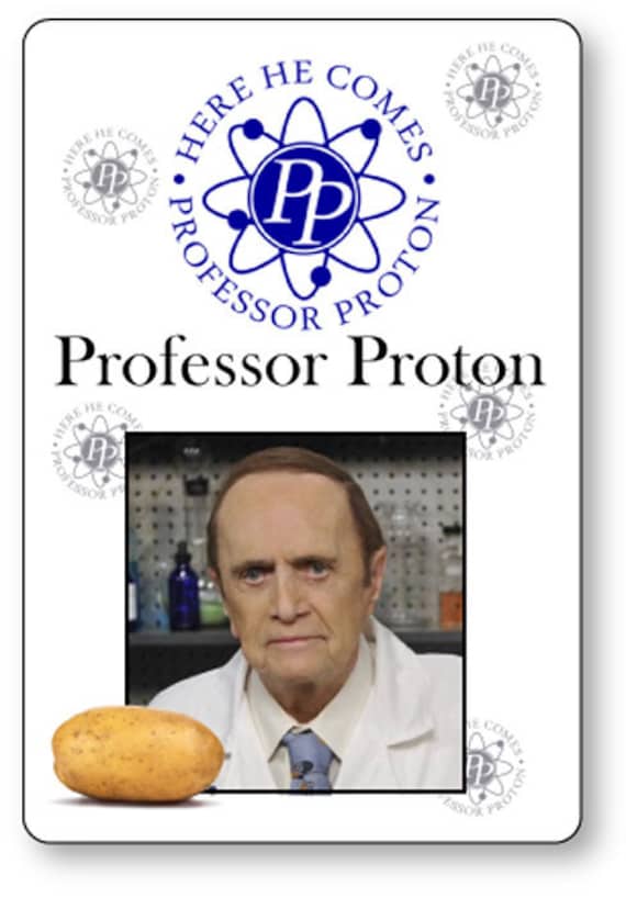 PROFESSOR PROTON From the Big Bang Theory Name Badge With | Etsy