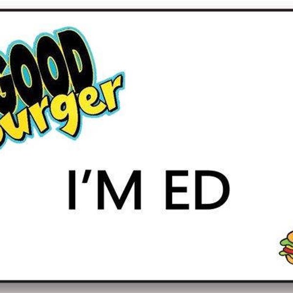 Ed Good Burger Costume - Etsy