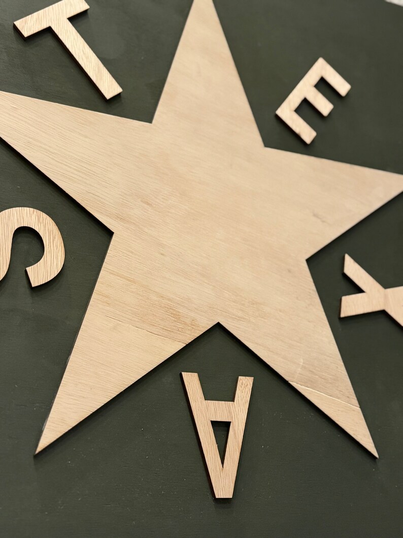Texas Star Sign Texas Star SVG Digital File Custom Texas Sign DIY Cut ...
