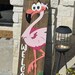 Flamingo Porch Leaner, Funny Flamingo, Layered Porch Sign, Summer Porch ...