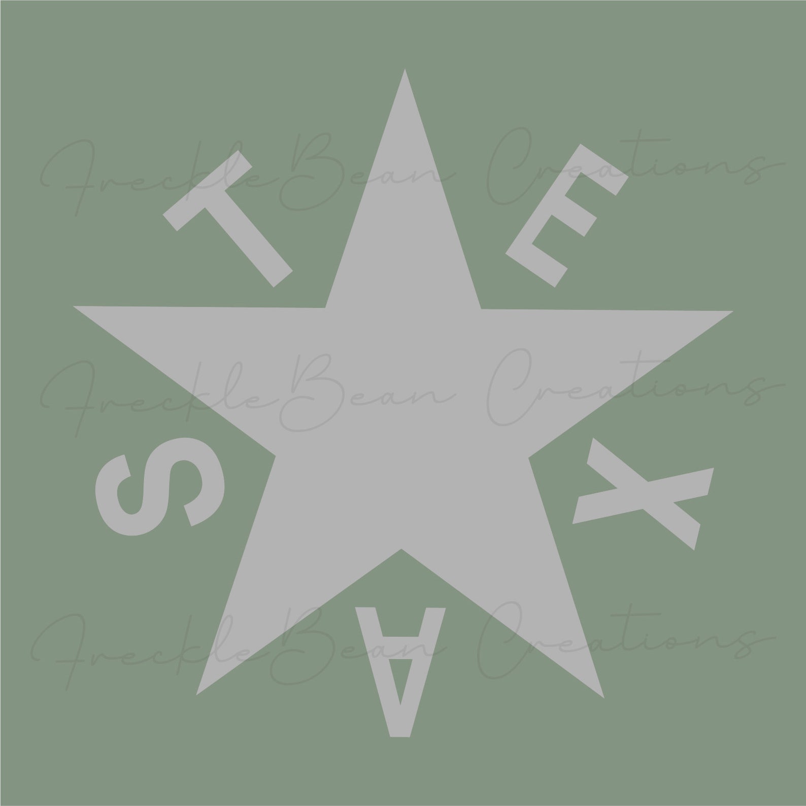 Texas Star Sign Texas Star SVG Digital File Custom Texas Sign DIY Cut ...