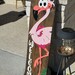 Flamingo Porch Leaner, Funny Flamingo, Layered Porch Sign, Summer Porch ...