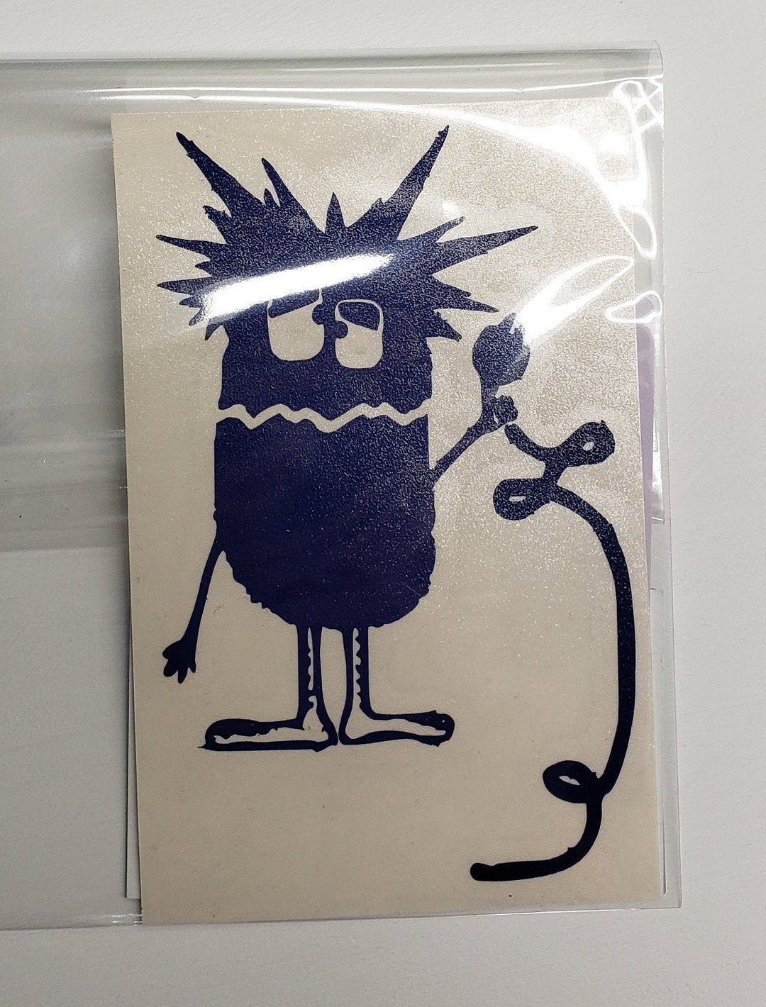 Electrocuted Guy/funny/yeti Decal/mug/flask/bottle Decal/party Decal ...