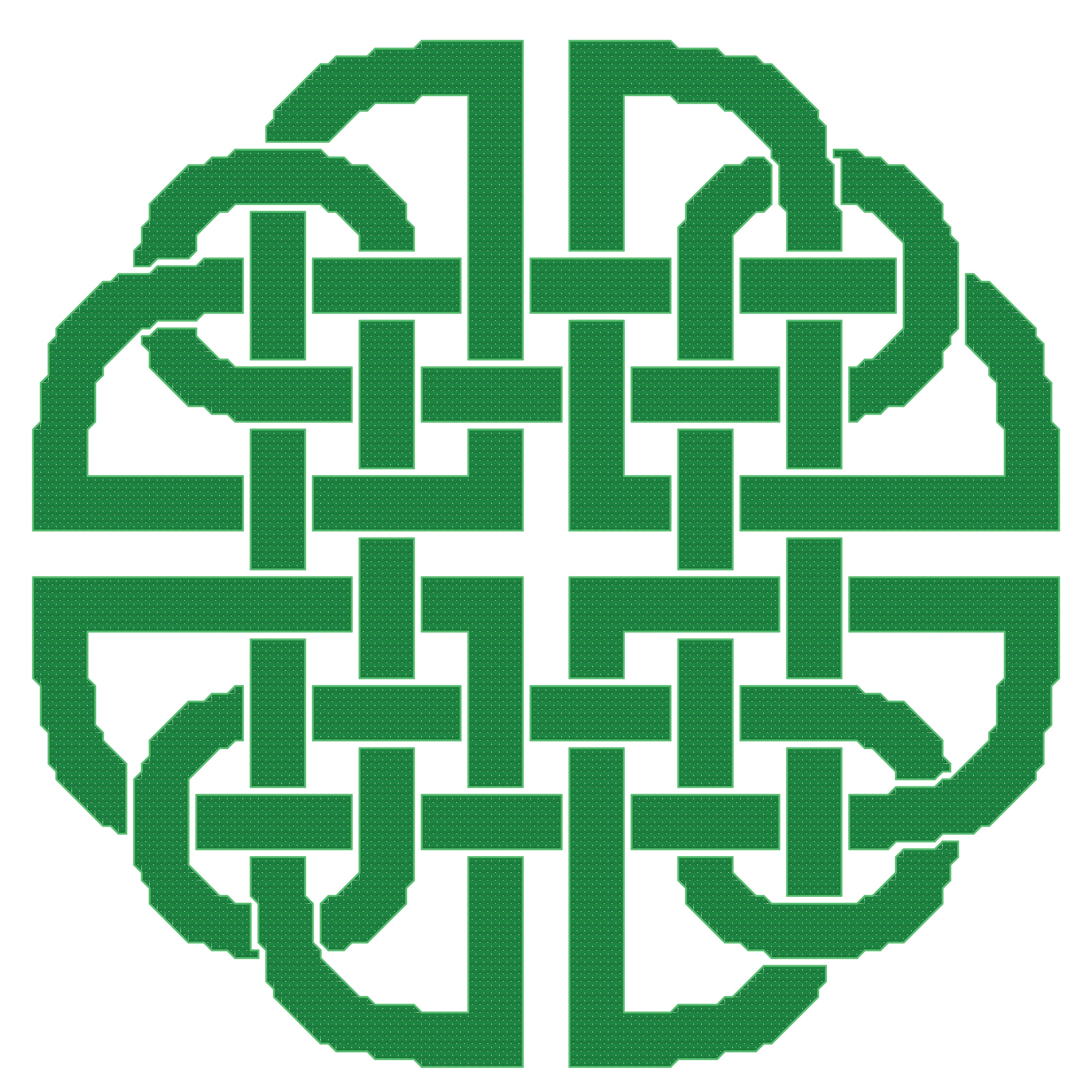 The Celtic Symbol For Strength The Dara Knot Cross Stitch Etsy the-celtic-symbol-for-strength-the-dara-knot-cross-stitch-etsy
